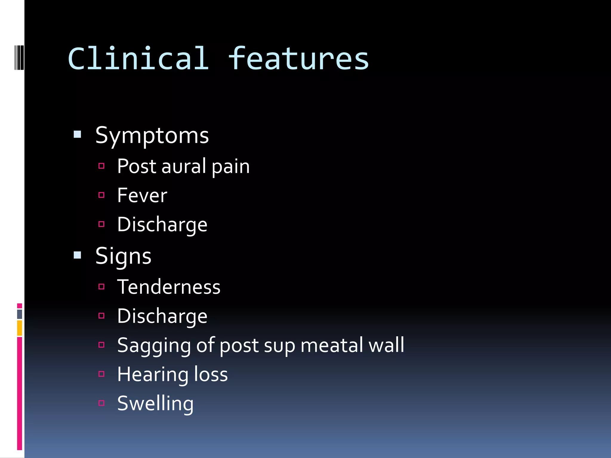 Complications of csom | PPTX