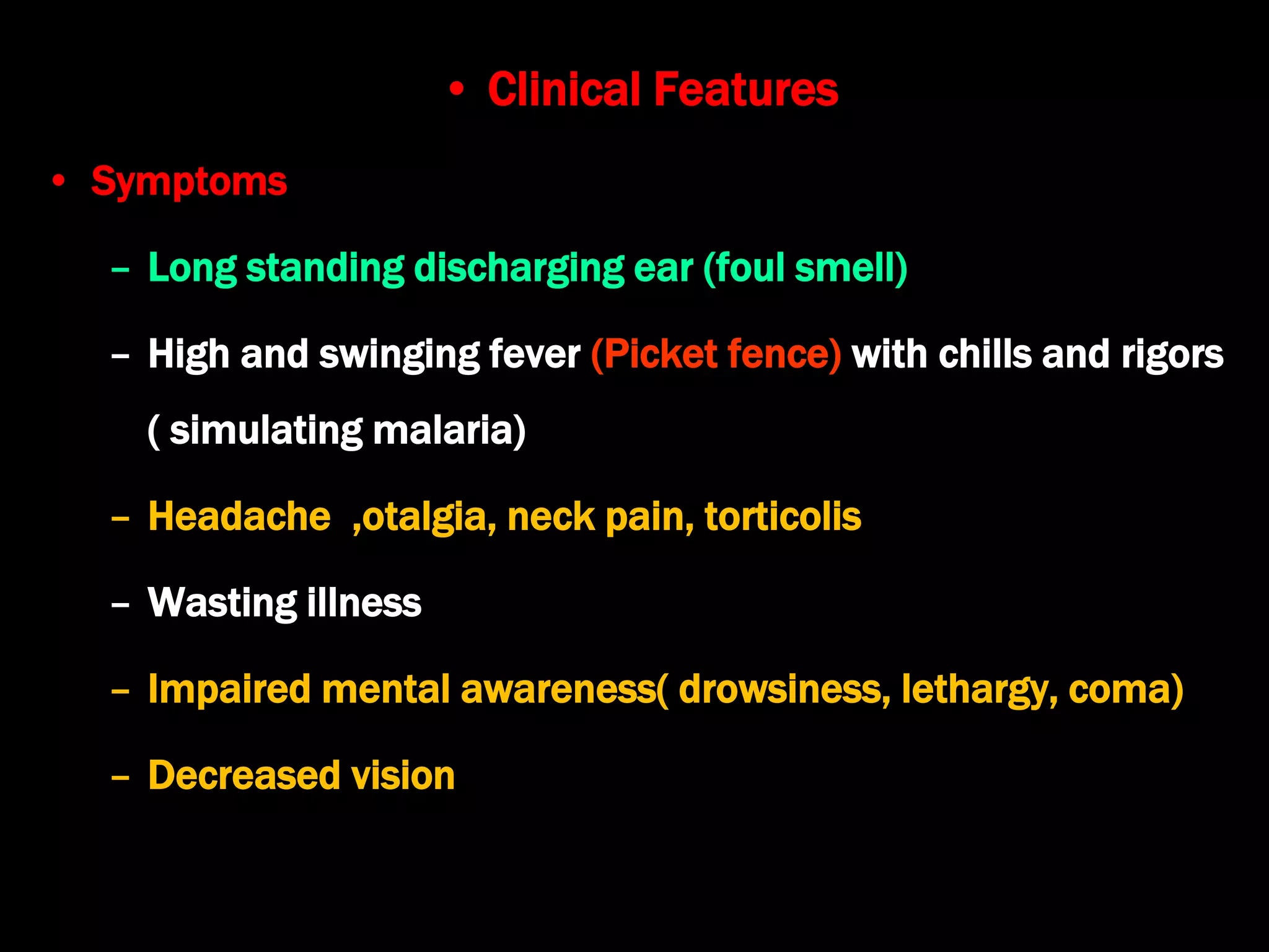 Complications of csom | PPT | Ear, Nose and Throat Conditions ...