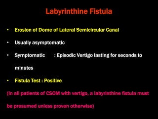 Complications of csom | PPT