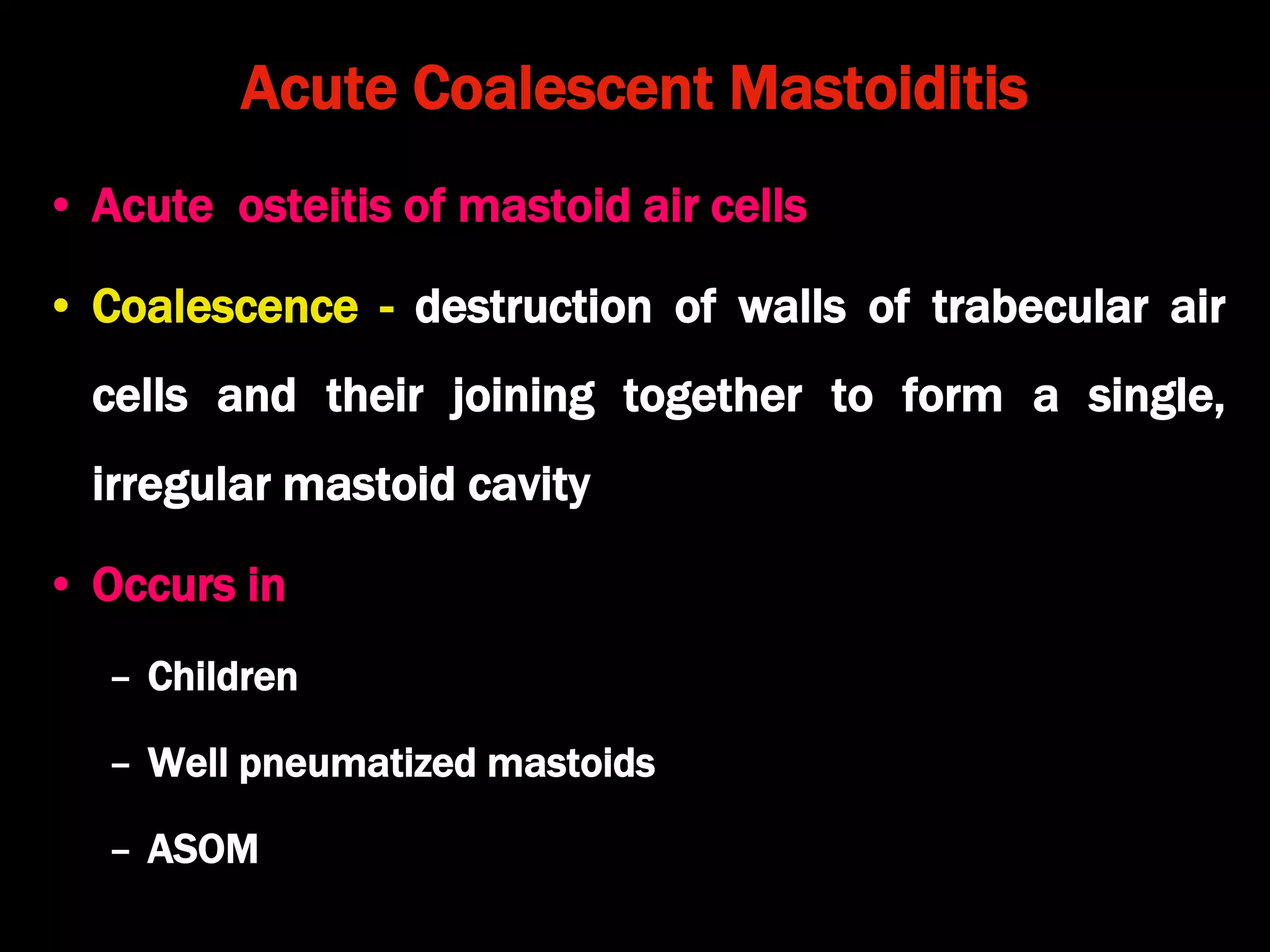 Complications of csom | PPT