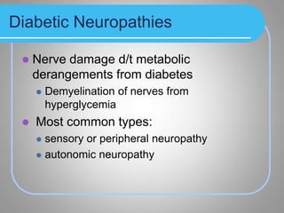 Complications of diabetes cours [Autosaved].ppt