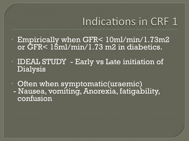 Renal Dialysis Complications | PPT