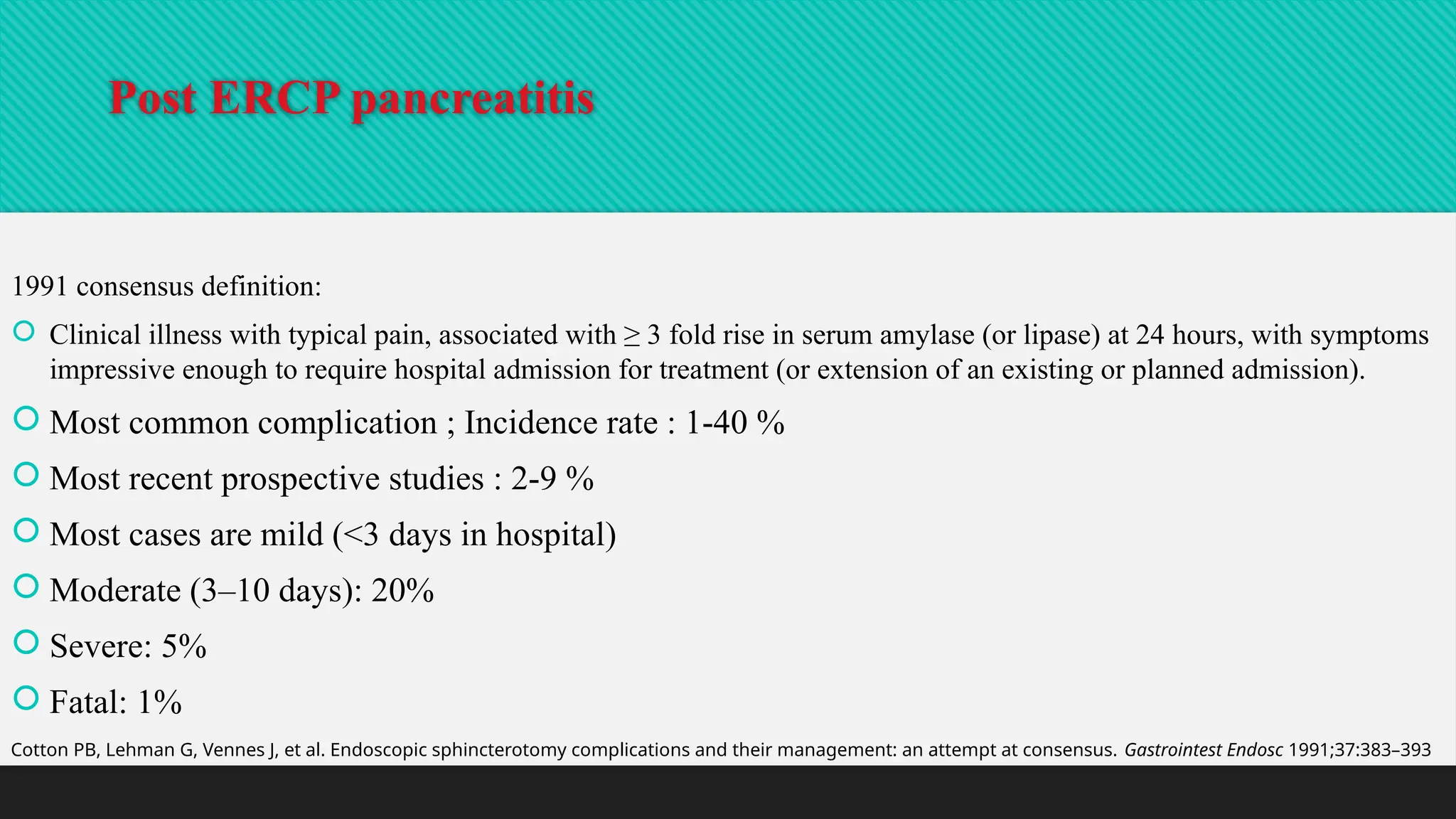 post ERCP pancreatitis.indications, cotraindications,types of ...