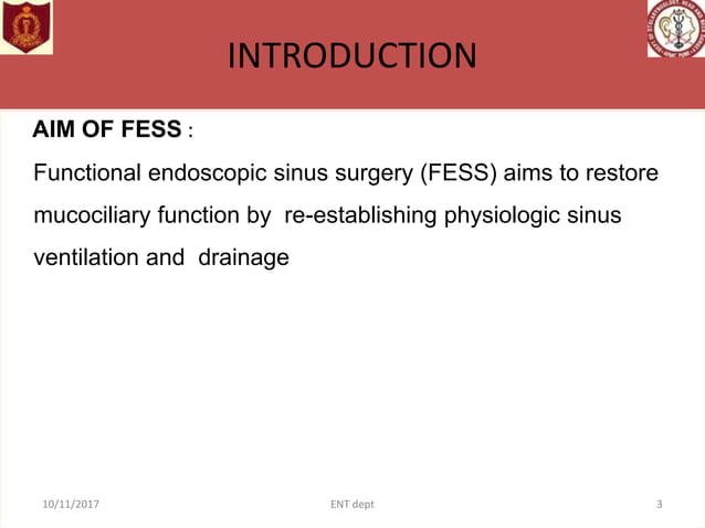 Complications of fess | PPTX
