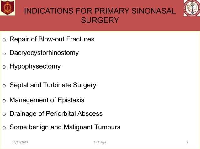Complications of fess | PPTX