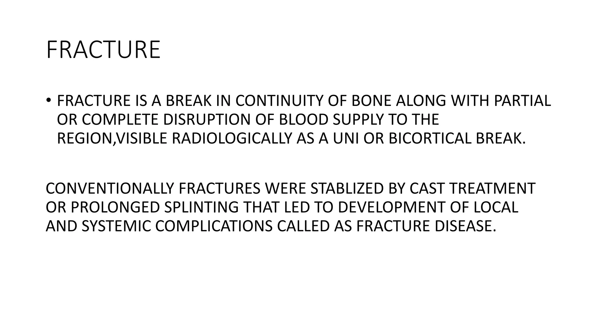Complications of Fracture by Dr. Urvish Bhanushali(JR1,Dept of ...