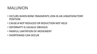 Complications of Fracture by Dr. Urvish Bhanushali(JR1,Dept of ...