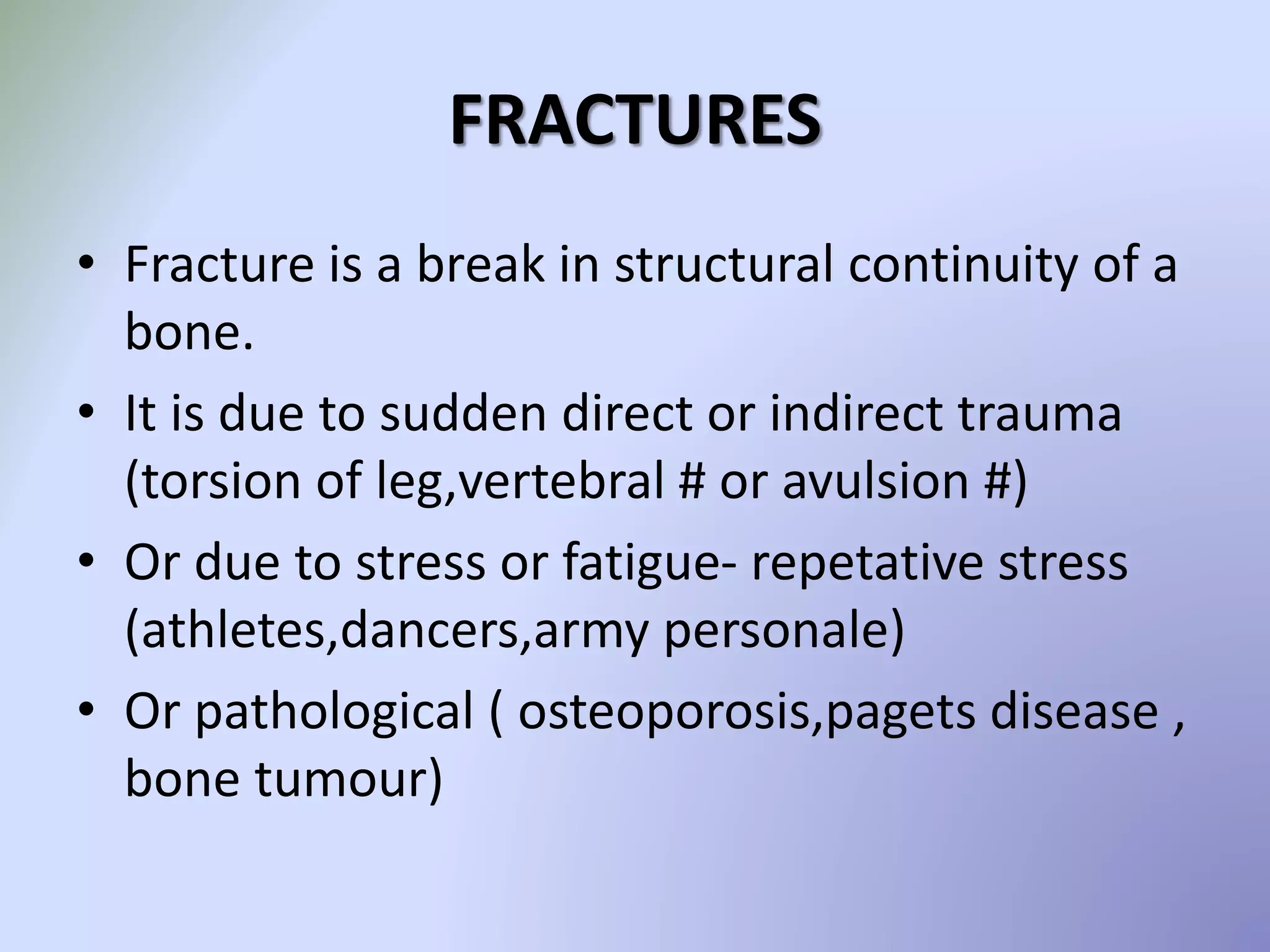 Complications of fractures of bones | PPT
