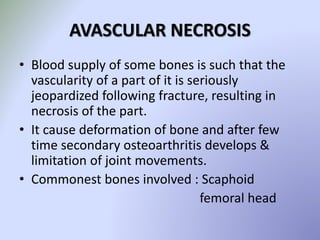 Complications of fractures of bones | PPTX