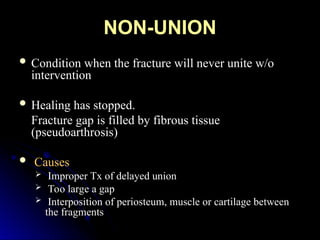 Complications of fractures.ppt this new. | PPT