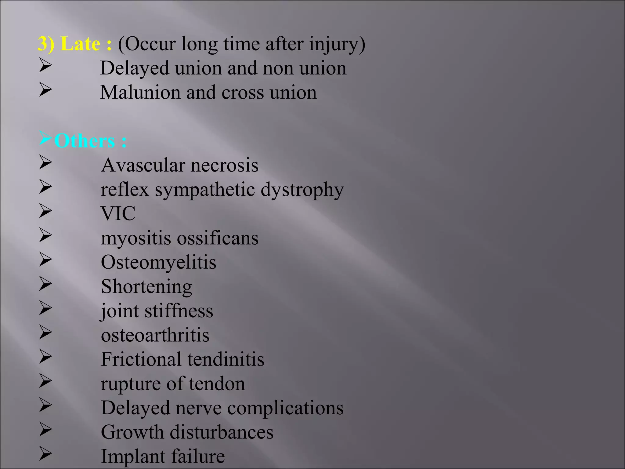 Complications of fractures 3.pptnew | PPT