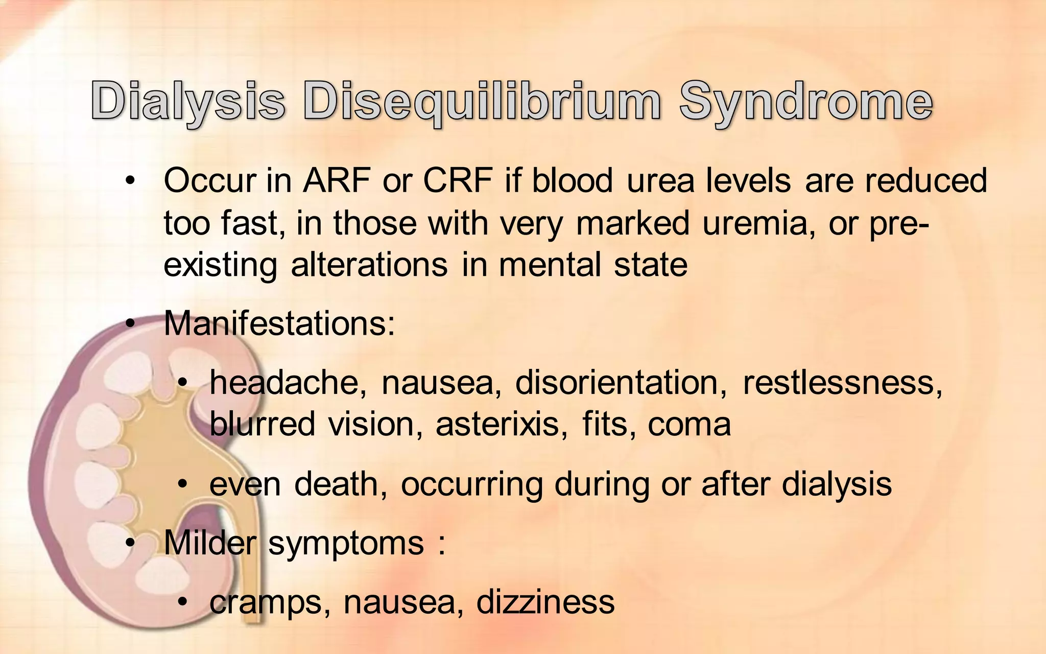 Complications of hemodialysis | PDF