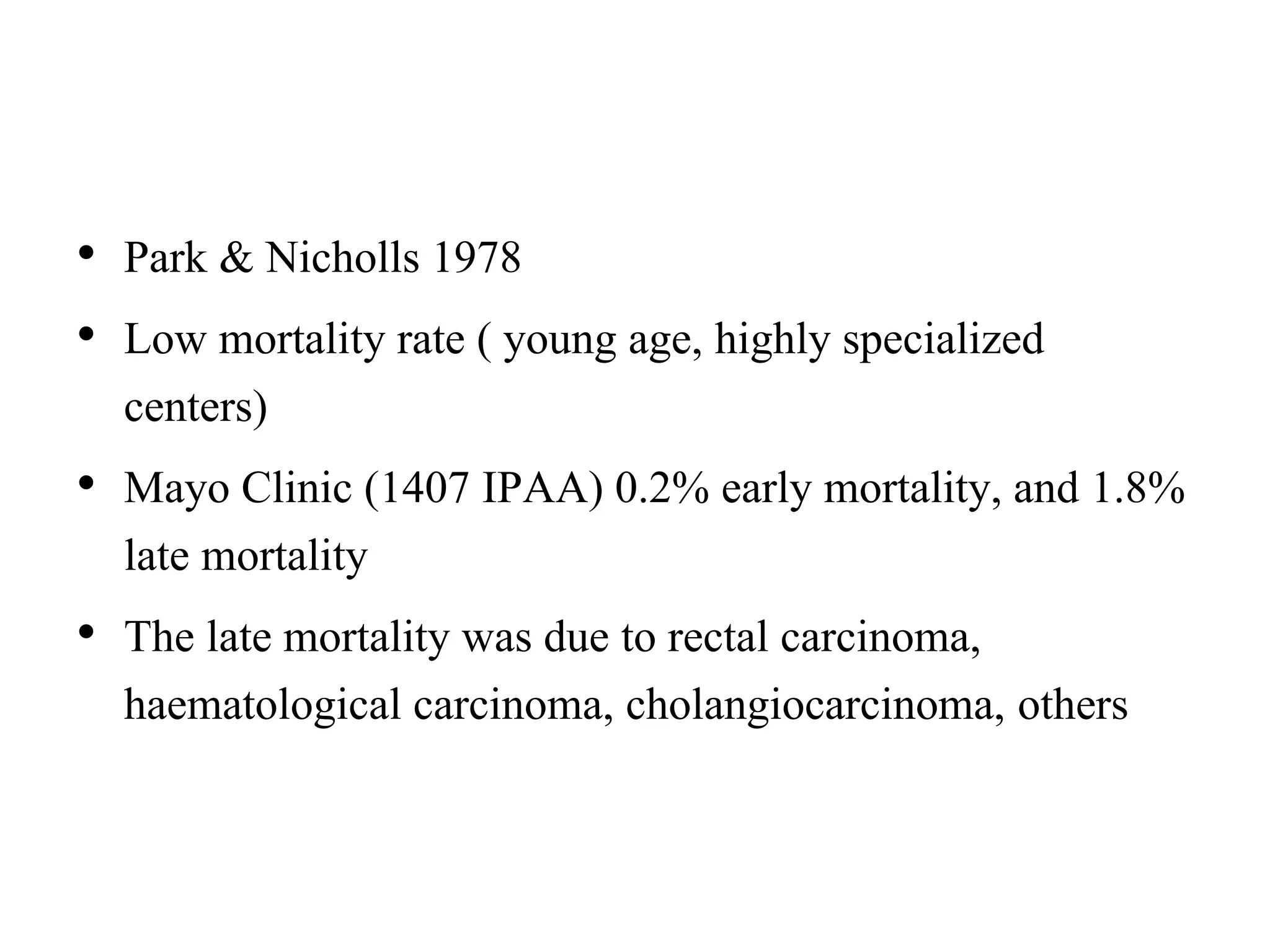 Complications of ipaa | PPTX