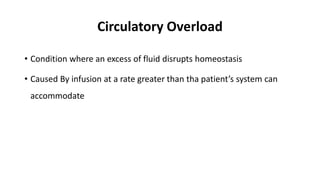 Complications of iv therapy and post exposure prophylaxis | PPTX