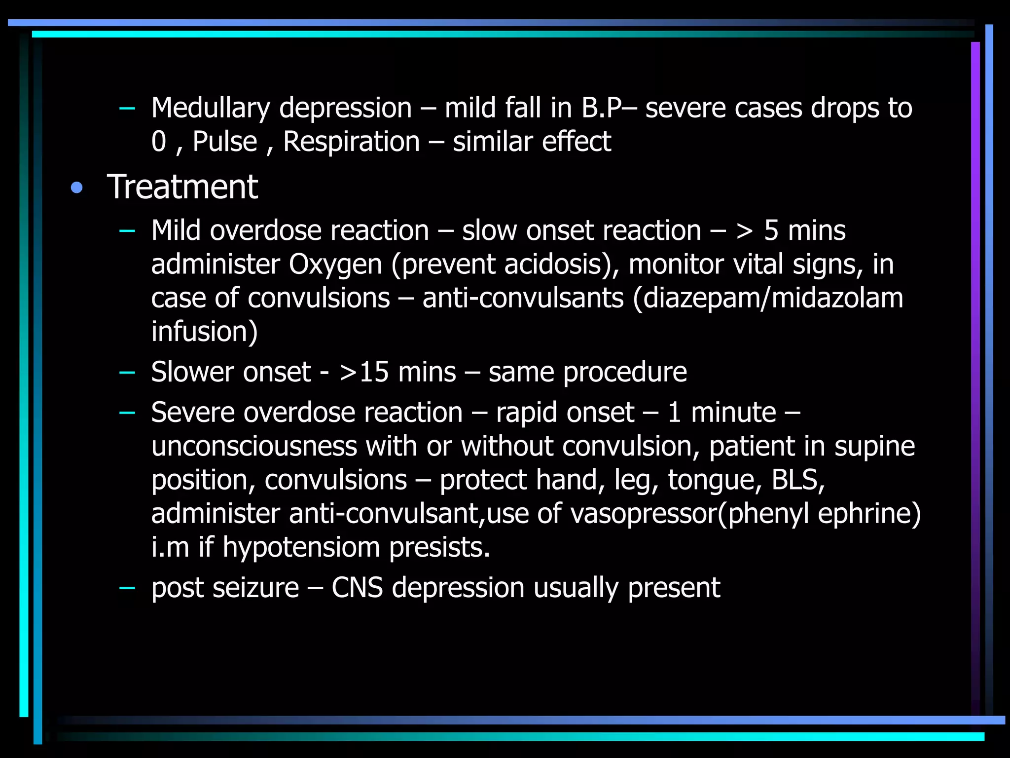local anesthesia complications in dentistry | PPT