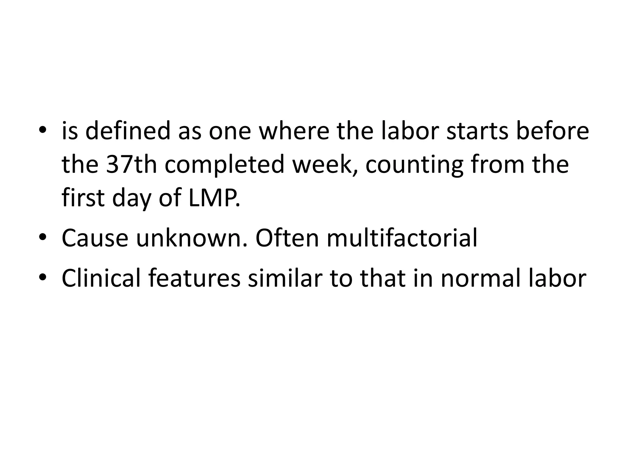 Complications of labor | PPTX