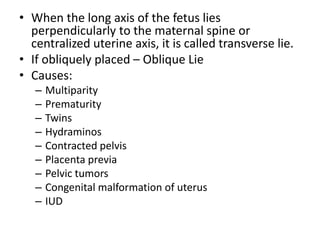 Complications of labor | PPTX