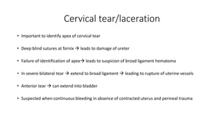Complications of labor | PPTX