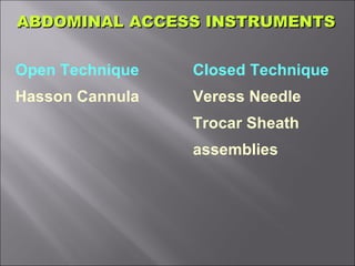 Complications of laparoscopic surgeries | PPT