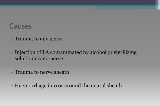 Complications of Local anesthesia (part I) for B.D.S & M.D.S | PPT