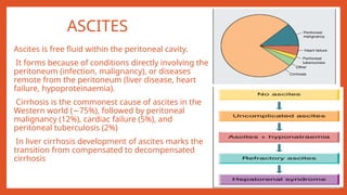 Complications of liver cirrhosis –ascites and portal [Autosaved].pptx