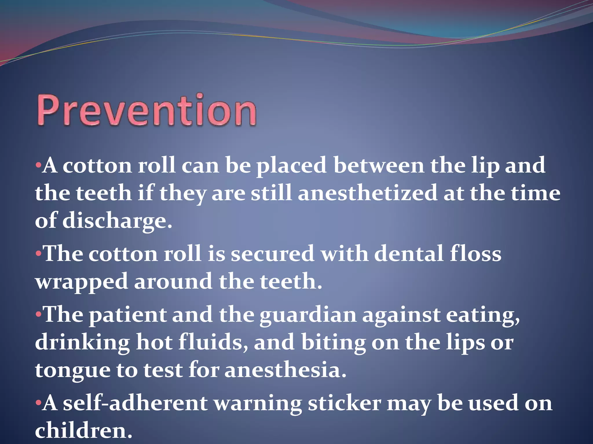 Complications of local anaesthesia | PPTX