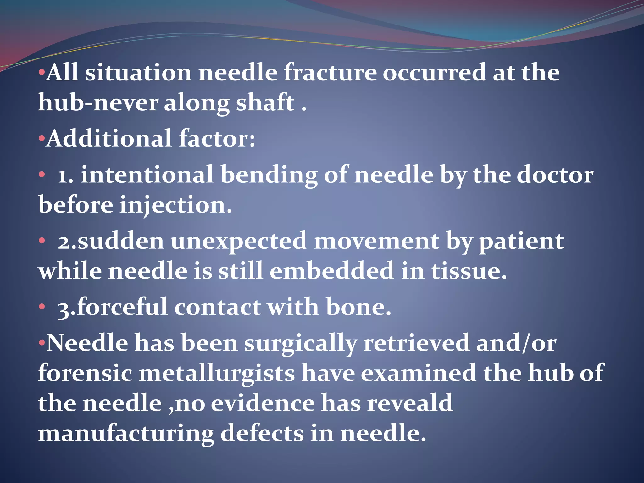 Complications of local anaesthesia | PPTX
