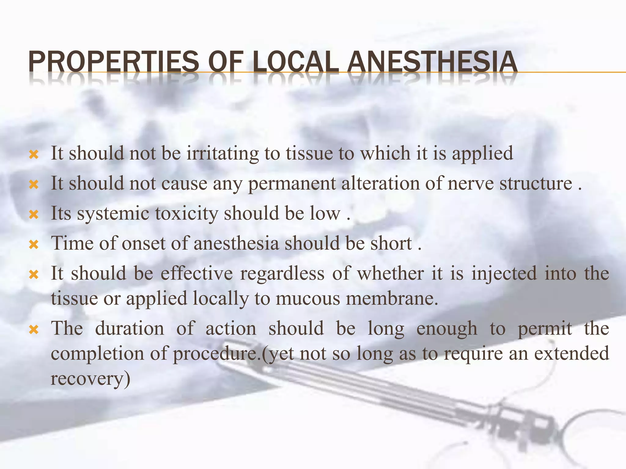 Complications of local anaesthesia | PPTX