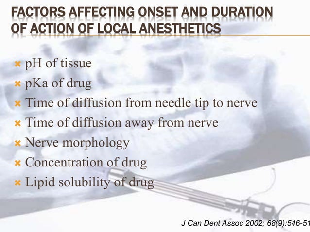Complications of local anaesthesia | PPTX