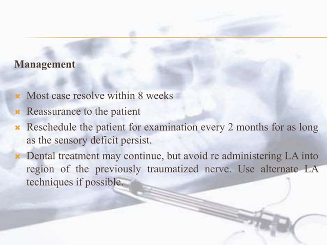 Complications of local anaesthesia | PPTX