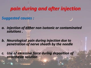 Complications of local anasthesia in dentistry | PPSX