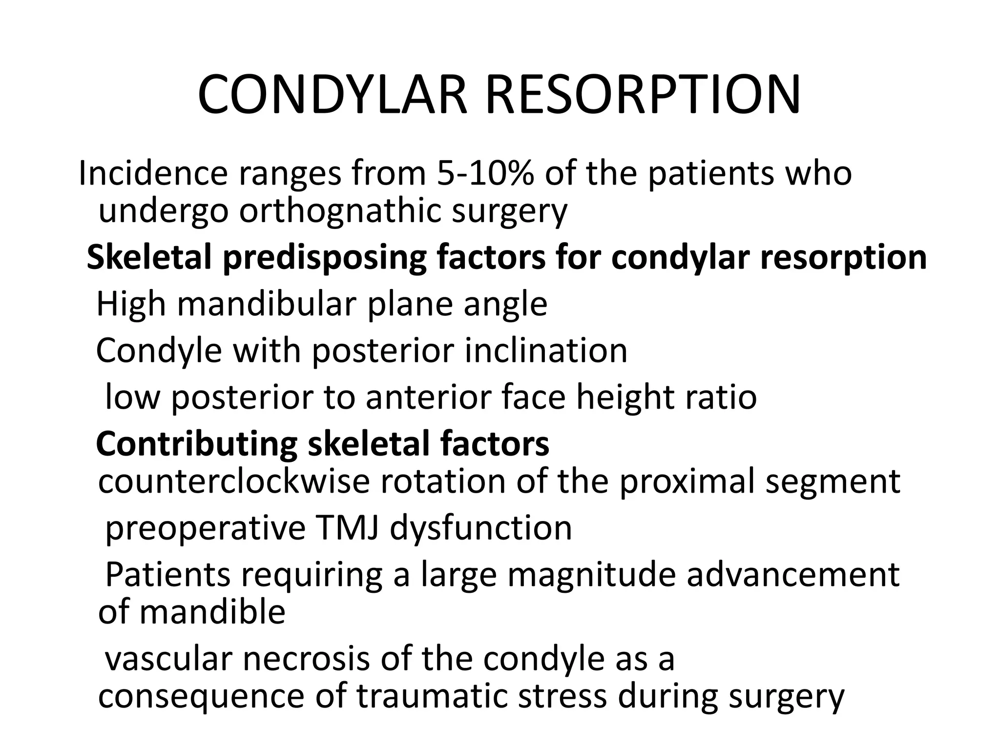 Complications of mandibular orthognathic surgery | PPTX