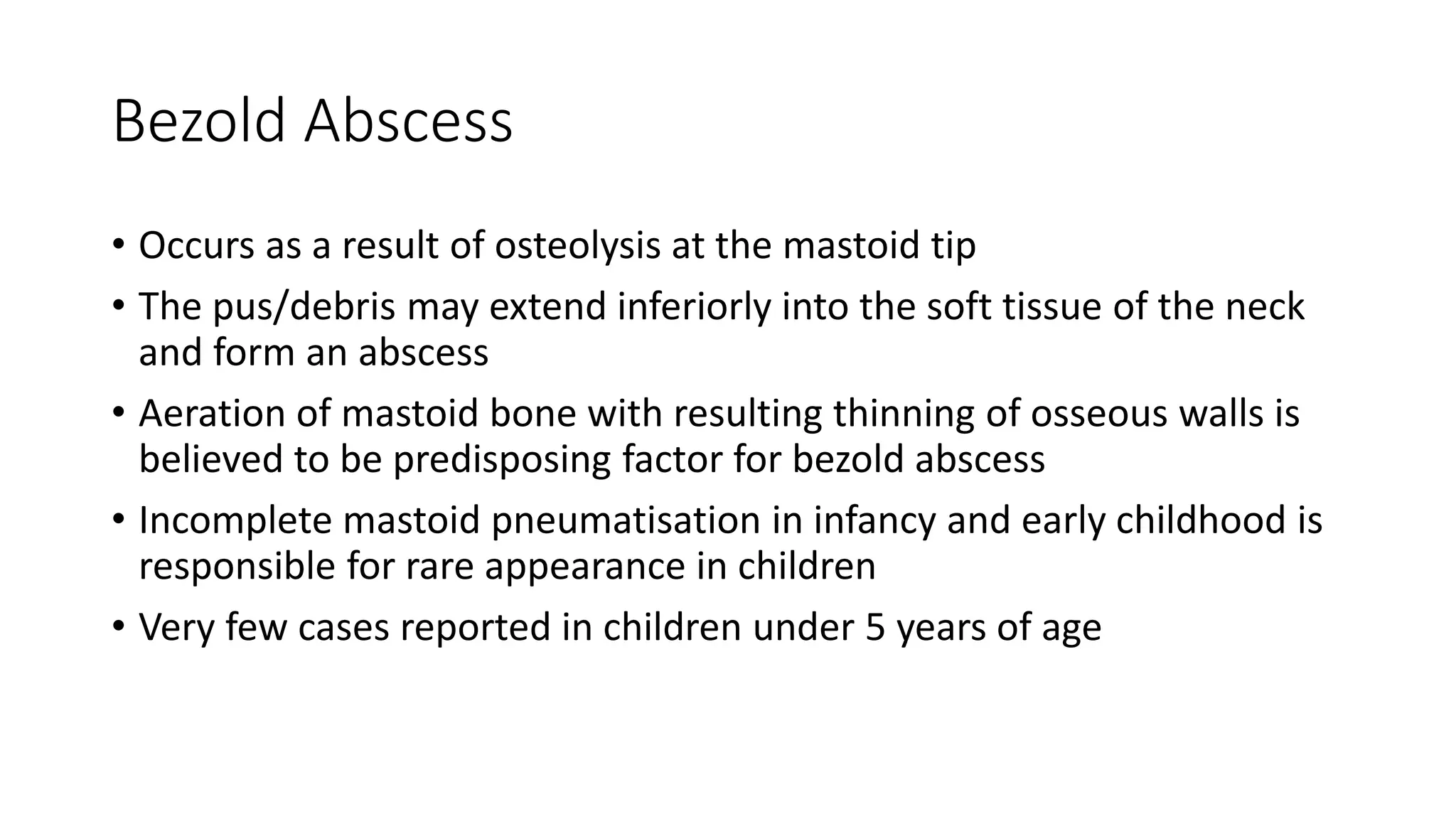 Complications of mastoiditis | PPTX