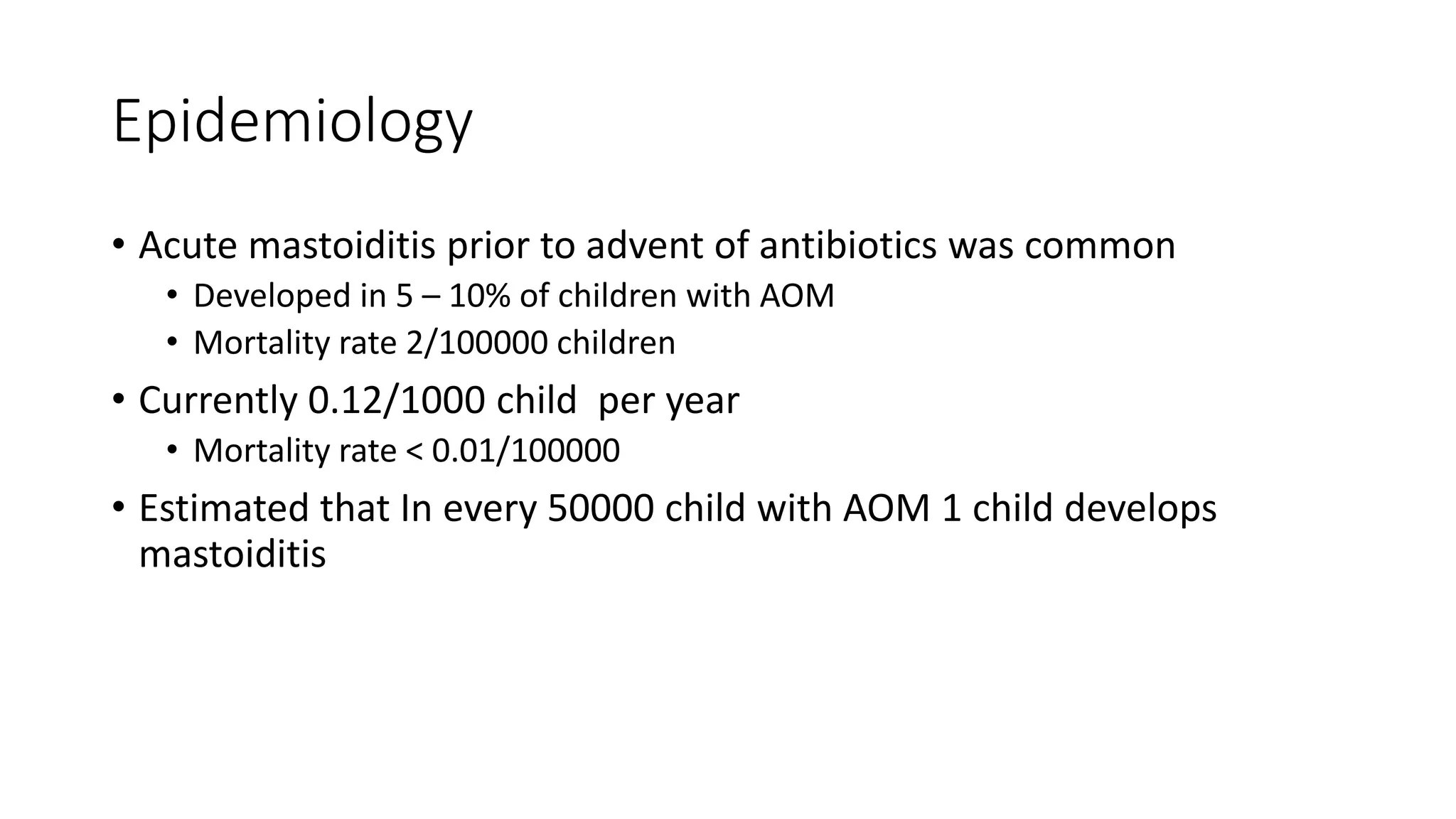 Complications of mastoiditis | PPTX