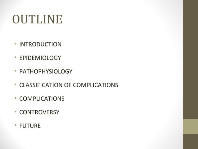 Complications of chronic otitis media | PPT