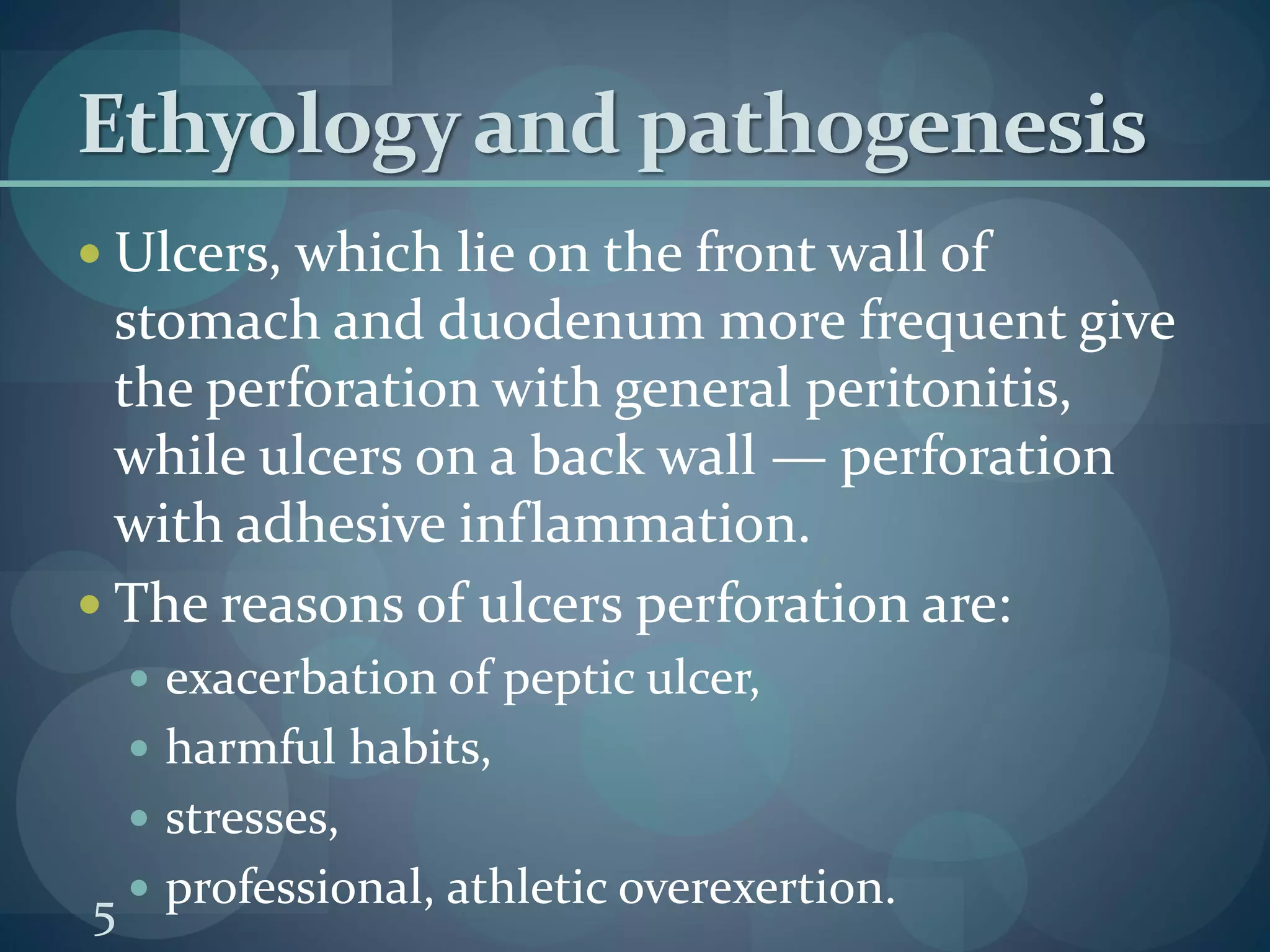 Complications of peptic ulcer | PDF