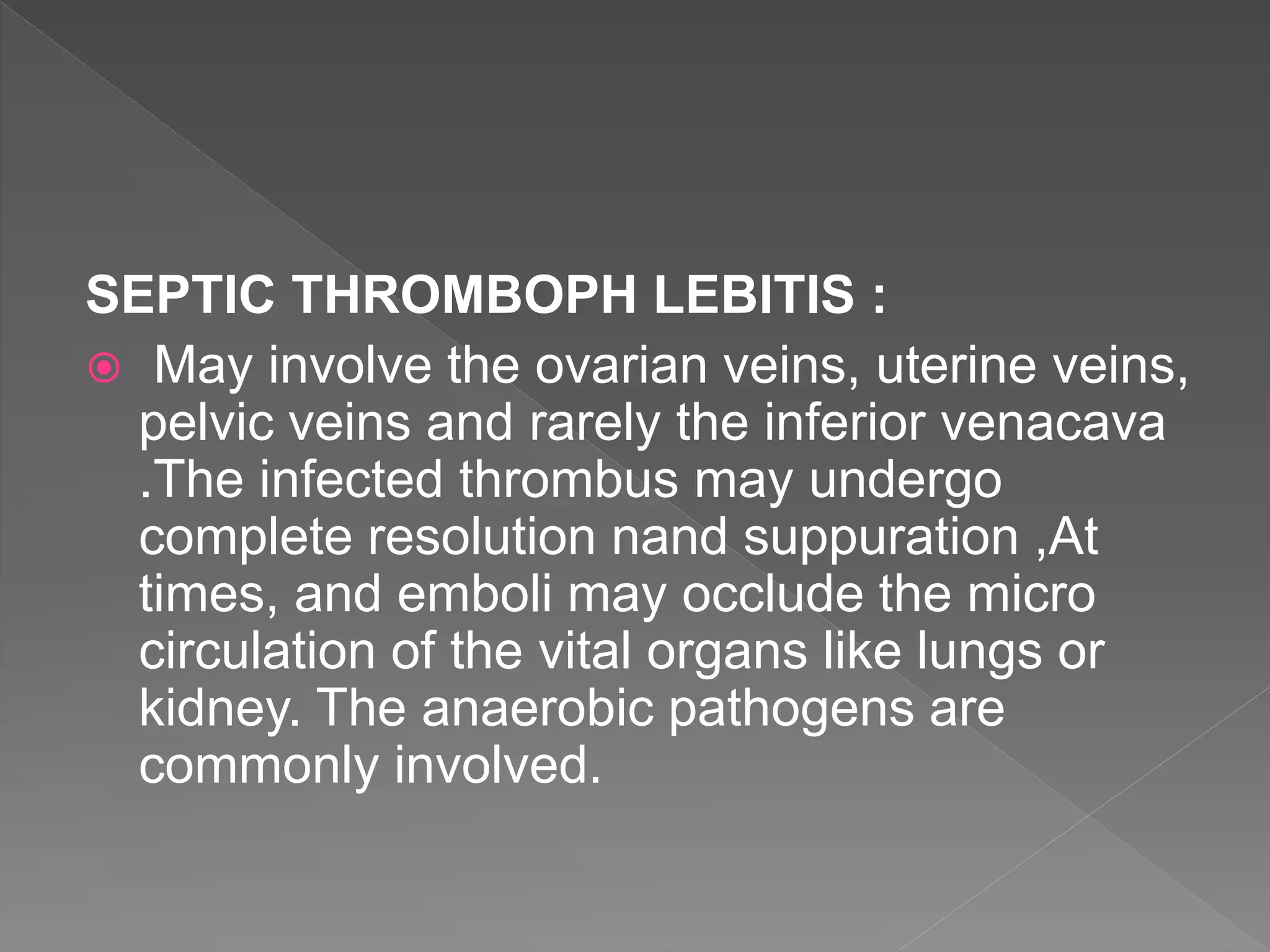 Complications of peuperium | PPTX