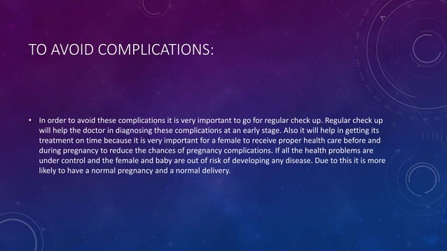 Complications Of Pregnancy | PPTX | Pregnancy | Reproductive Health