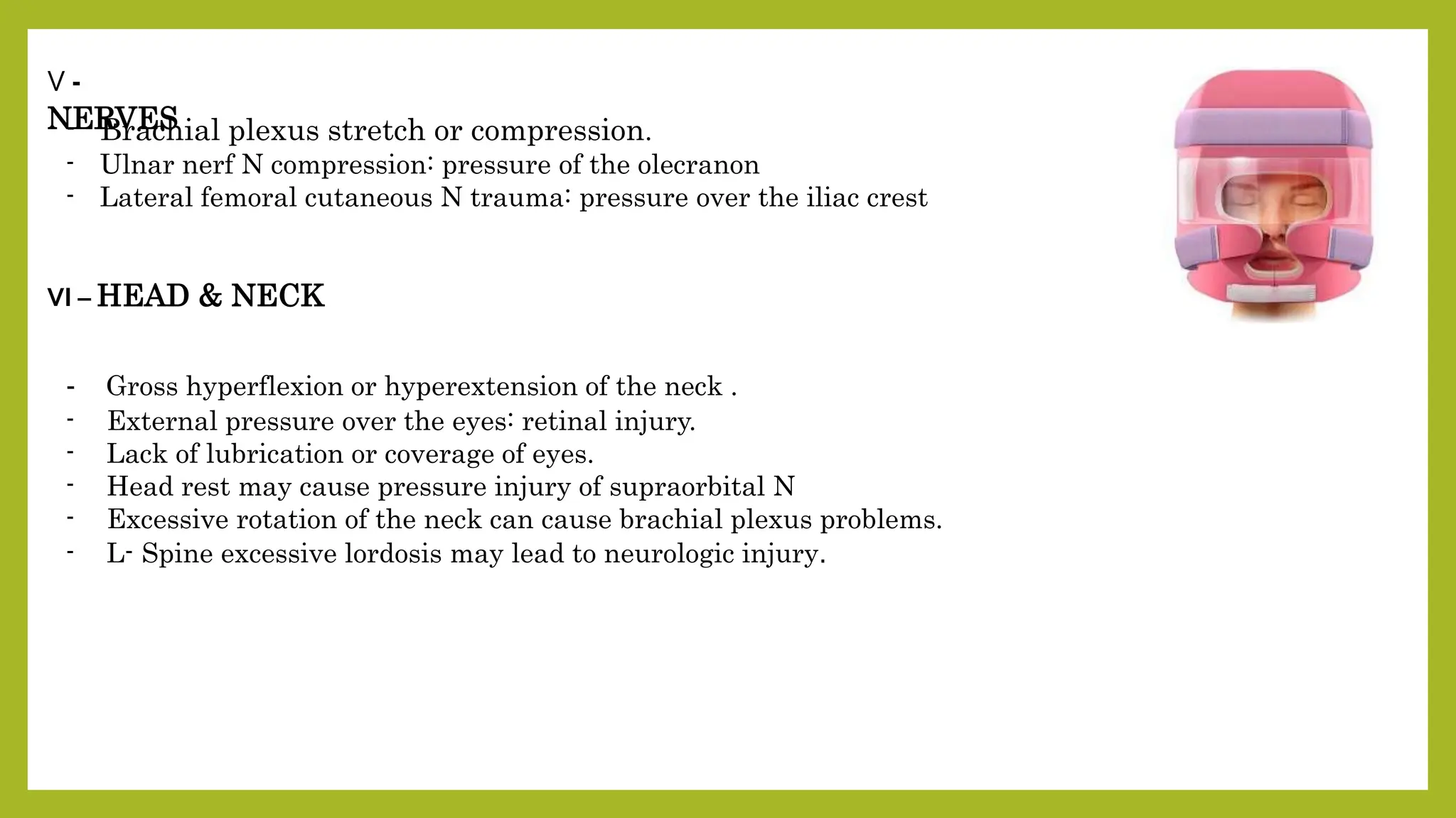 Complications of Prone Position For Anesthetized Patient - Copy.pptx