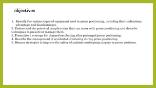 Complications of Prone Position For Anesthetized Patient - Copy.pptx