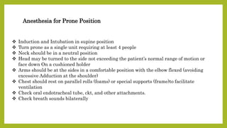 Complications of Prone Position For Anesthetized Patient - Copy.pptx