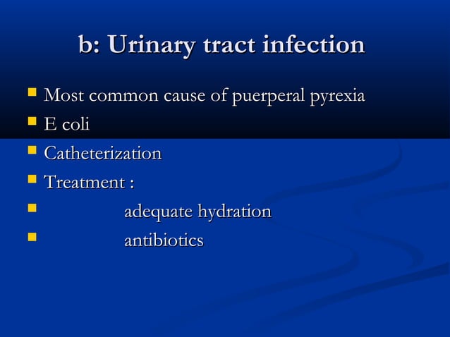 Complications of puerperium | PPT