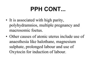 COMPLICATIONS OF PUERPERIUM presentation.ppt