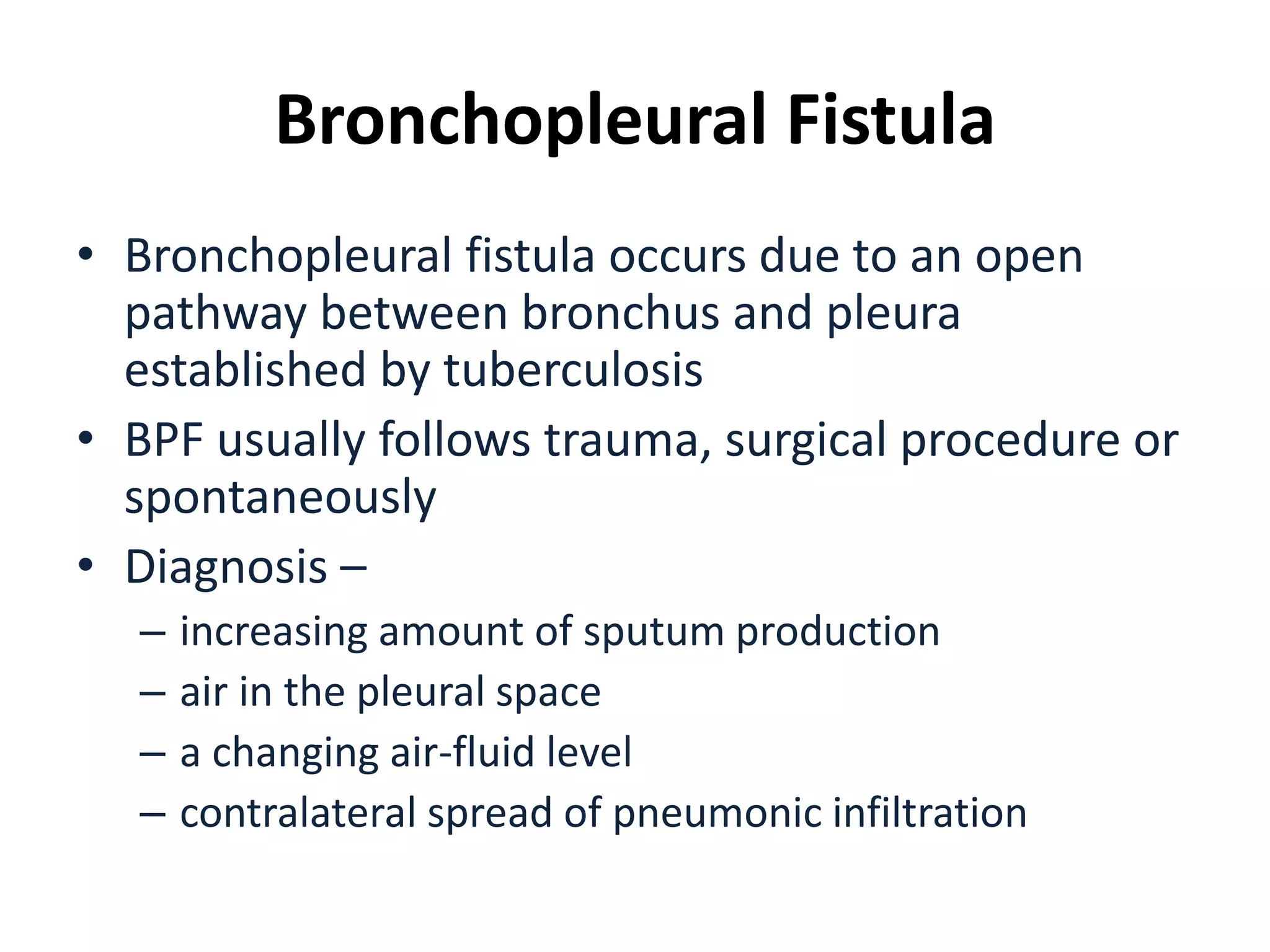 Complications of pulmonary tb | PPTX