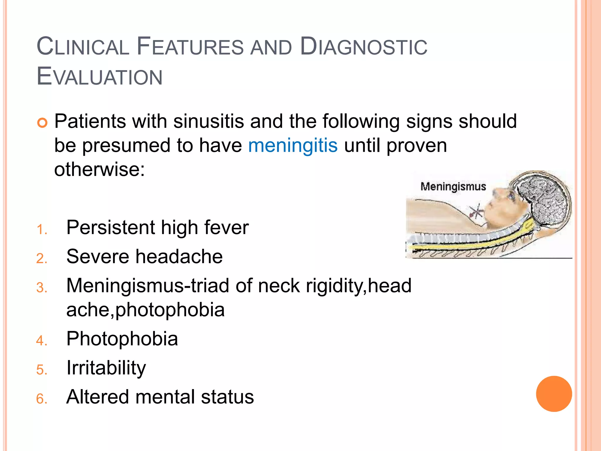 Complications of rhinosinusitis(Dr ravindra daggupati) | PPTX