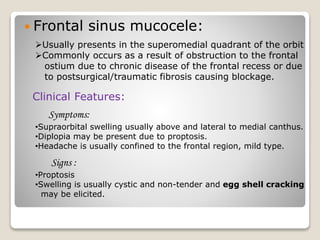 Complications of sinusitis | PPTX