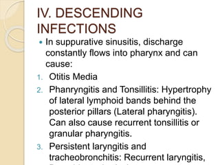 Complications of sinusitis | PPTX | Ear, Nose and Throat Conditions ...