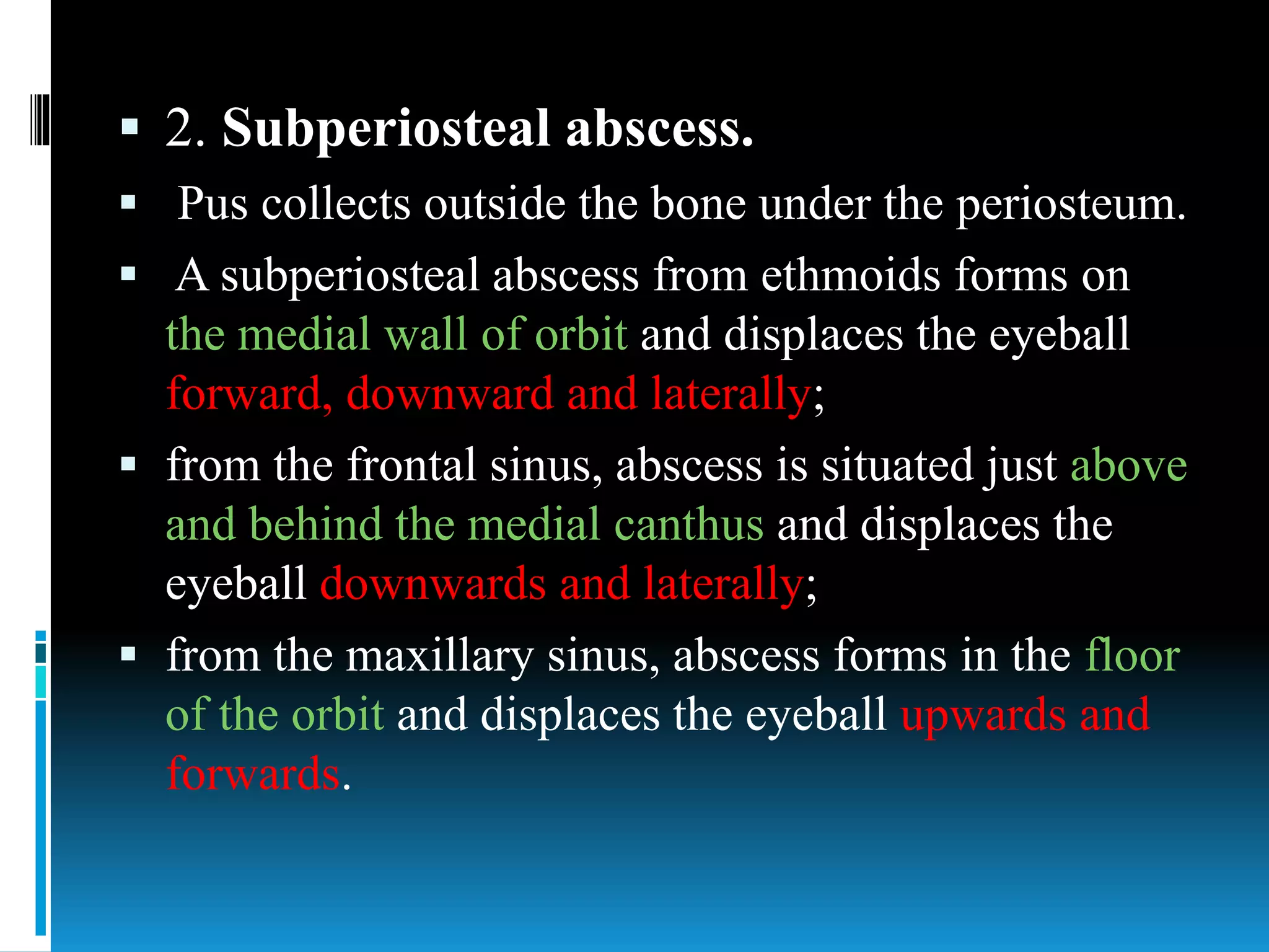 Complications of sinusitis | PPTX