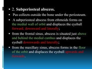 Complications of sinusitis | PPTX