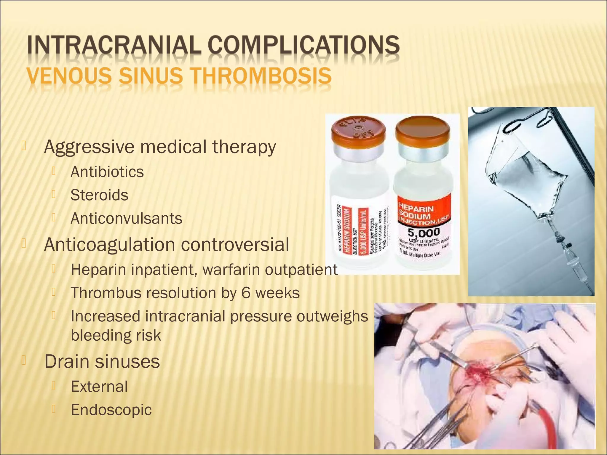 Complications of sinusitis 23.05.16- dr.sithanadhakumar | PPT
